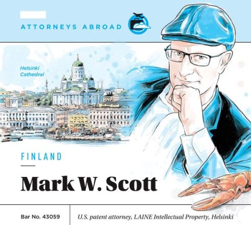 Mark W. Scott featured in NW Lawyer magazine - Laine IP Oy